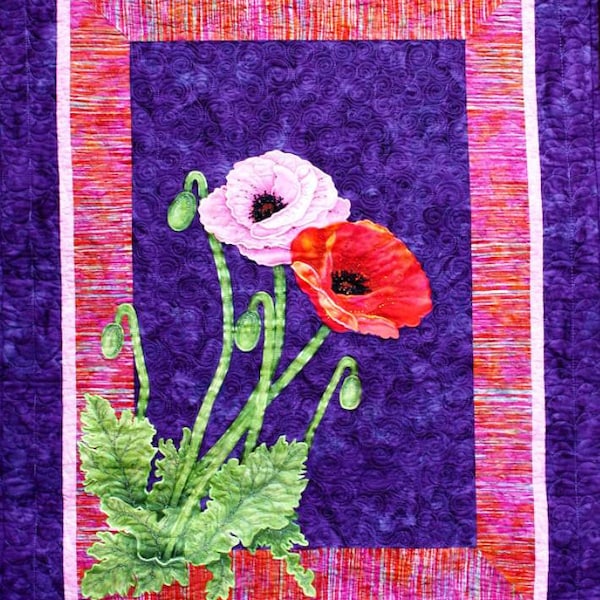 Poppy Quilt Pattern - Etsy