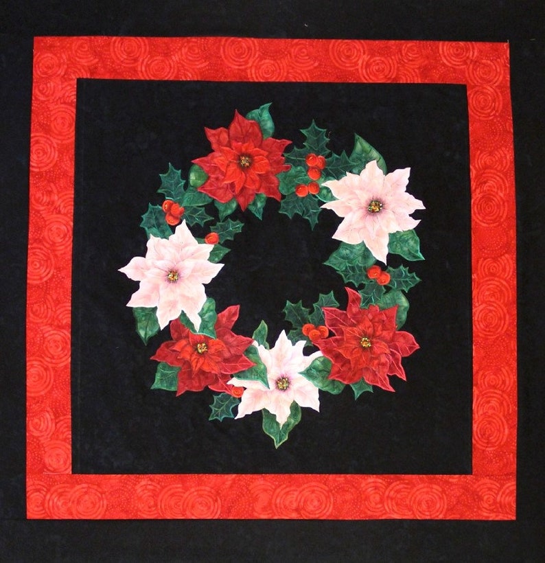 KIT** Winter Wreath Quilt Kit - Etsy