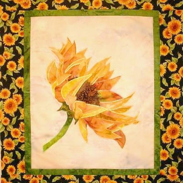 Sunflower Quilt Pattern - Etsy