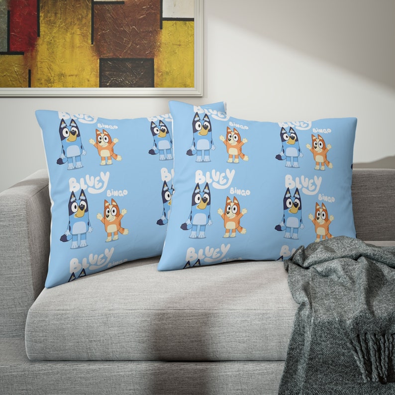 Bluey Themed Pillow Sham - Etsy