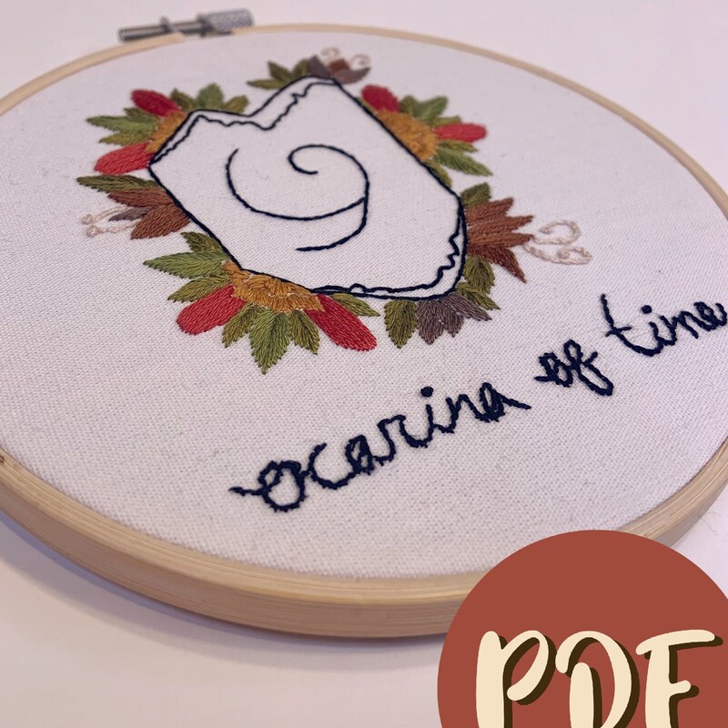 Legend of Zelda Embroidery - Etsy