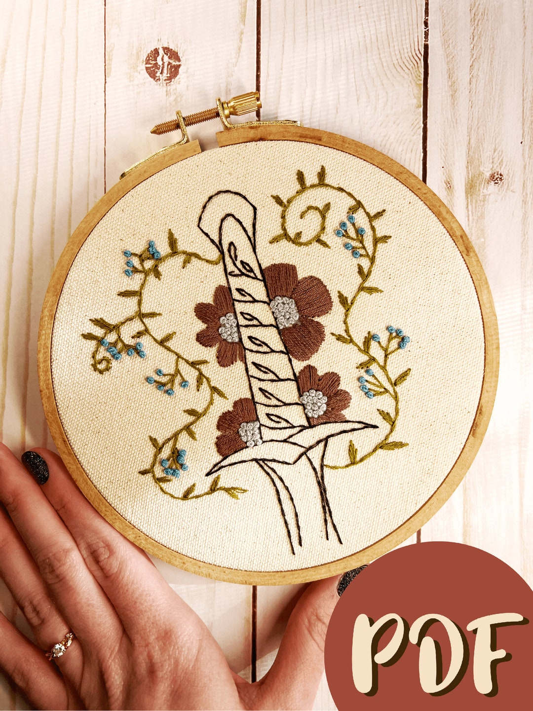 Lord of the Rings Sting Inspired Embroidery Pattern - Etsy
