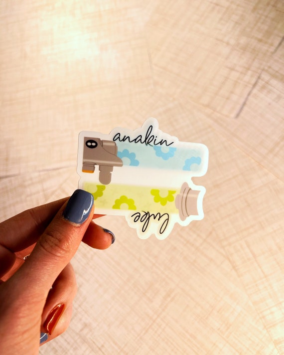 Star Wars Inspired Skywalker Lightsabers Sticker - Etsy