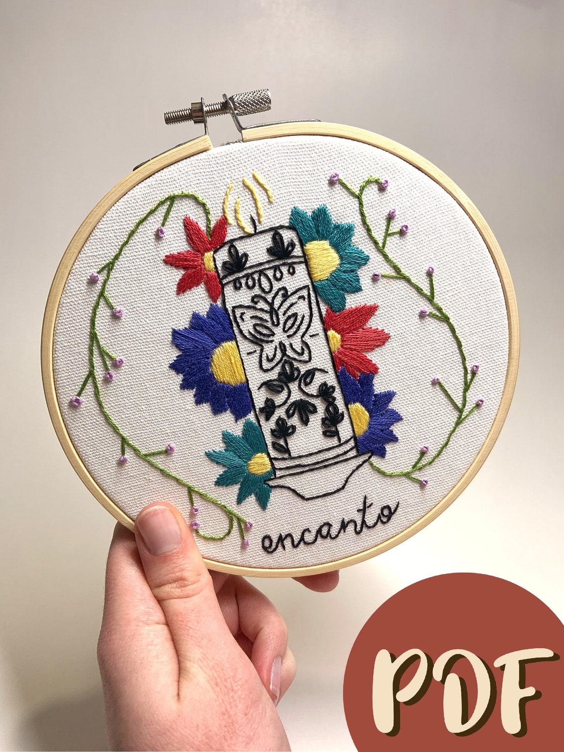 Encanto Inspired Embroidery Pattern | Etsy