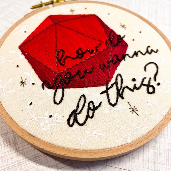 Embroidery Kit Dungeons and Dragons - Etsy