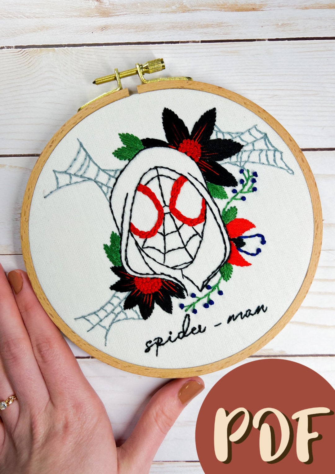 Spider-man Inspired Miles Morales Pattern - Etsy