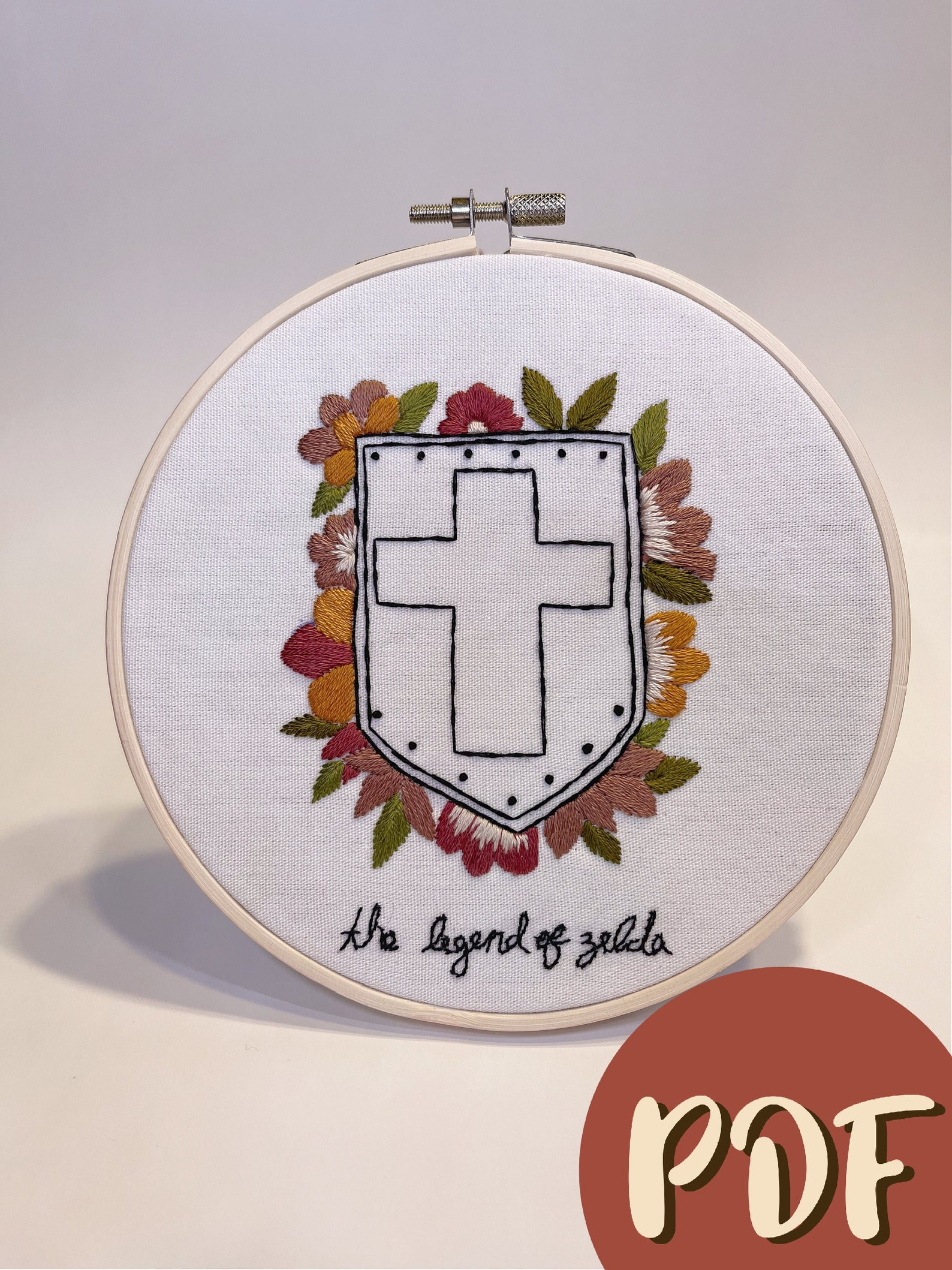 Legend of Zelda 1986 Inspired Embroidery Pattern - Etsy