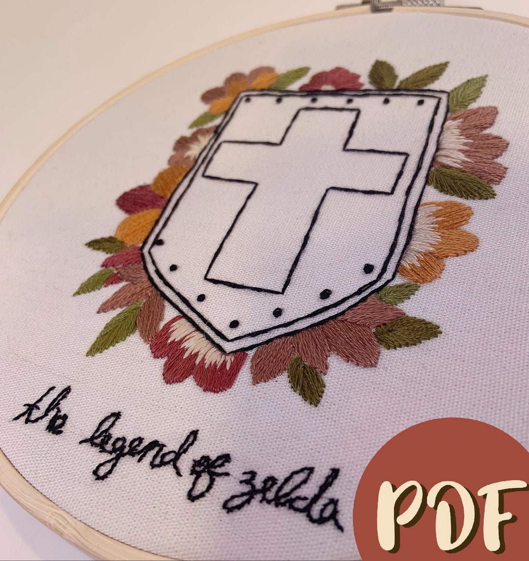 Legend of Zelda 1986 Inspired Embroidery Pattern - Etsy