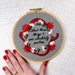 Twilight-inspired Embroidery Art Hoop - Etsy