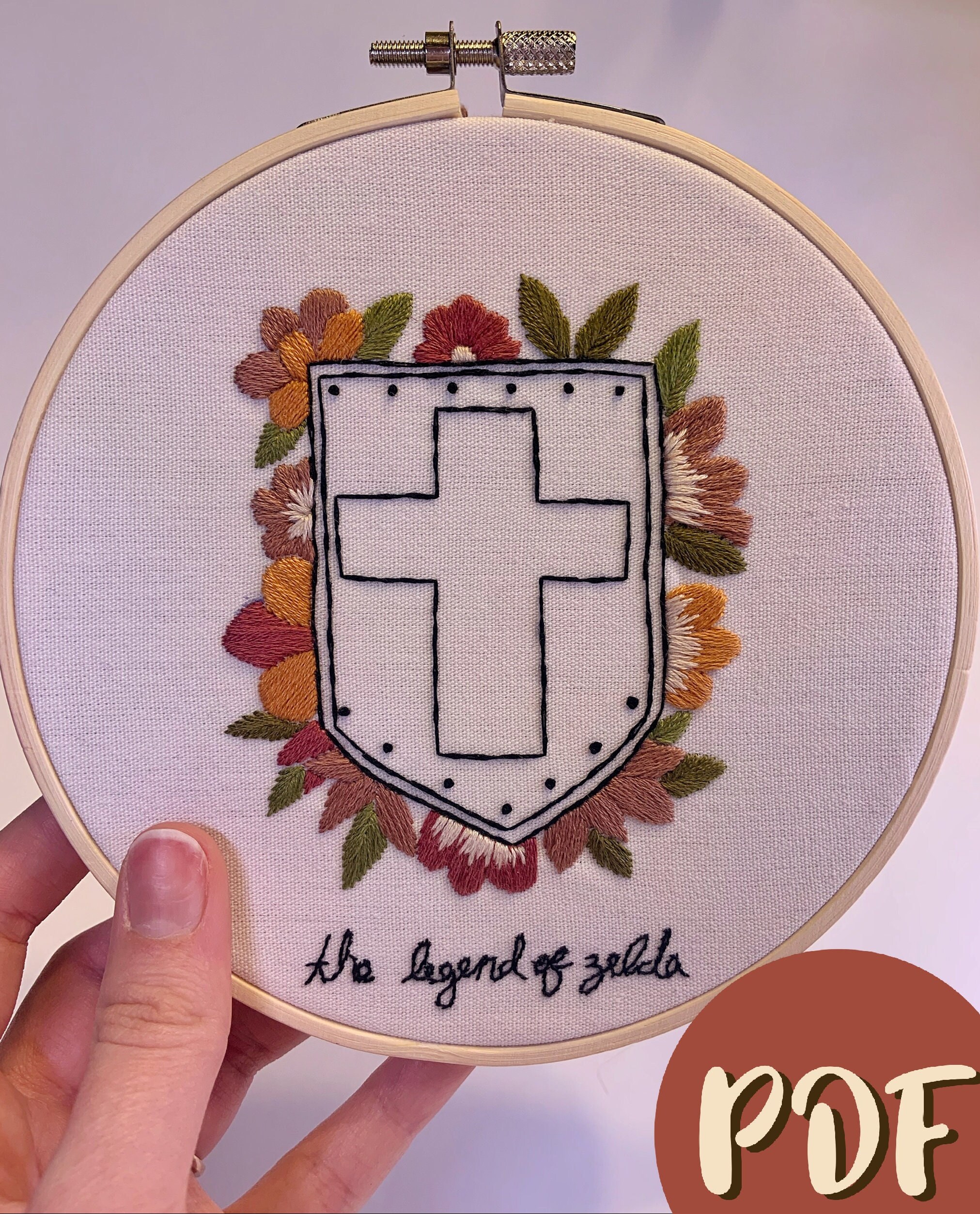 Legend of Zelda 1986 Inspired Embroidery Pattern - Etsy