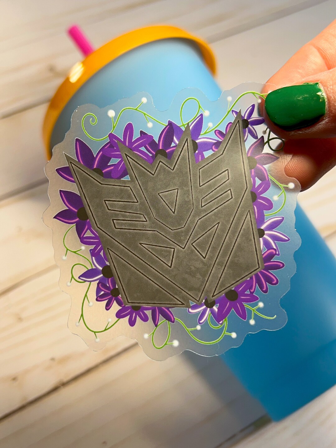 Transformers Inspired Decepticon Sticker - Etsy