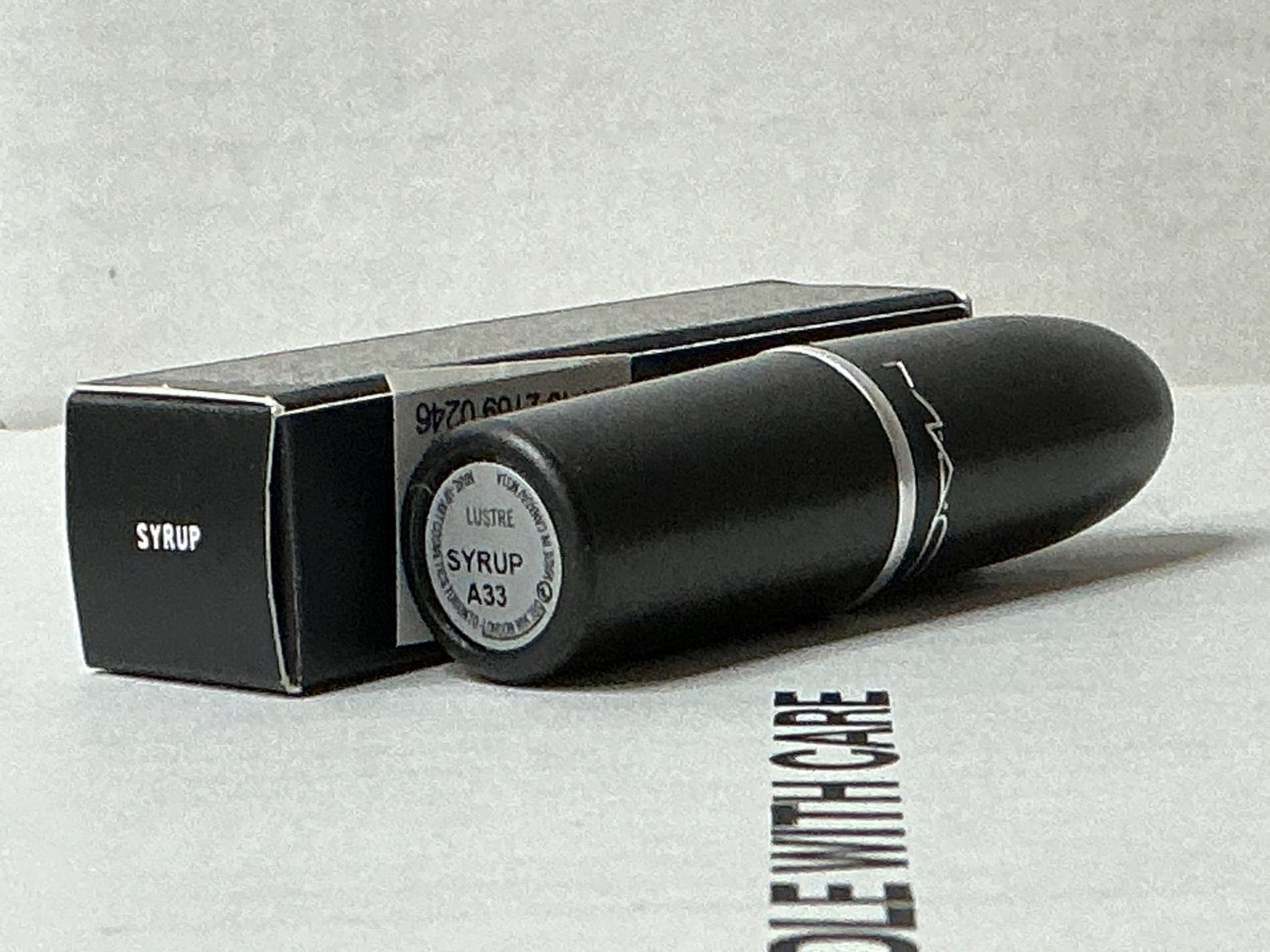Mac Lustre Syrup Lipstick NIB .1 Oz. - Etsy
