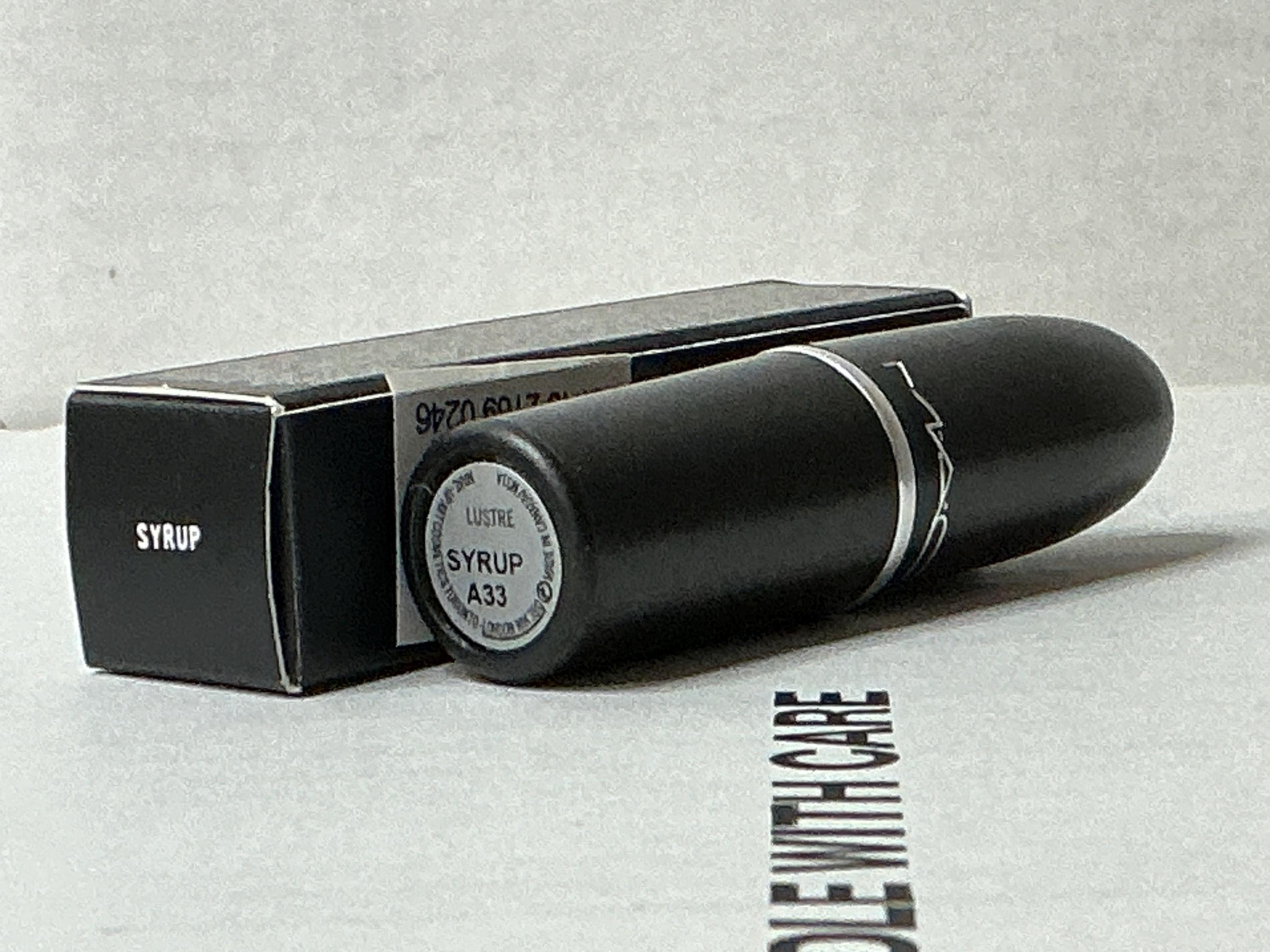 Mac Lustre Syrup Lipstick NIB .1 Oz. - Etsy