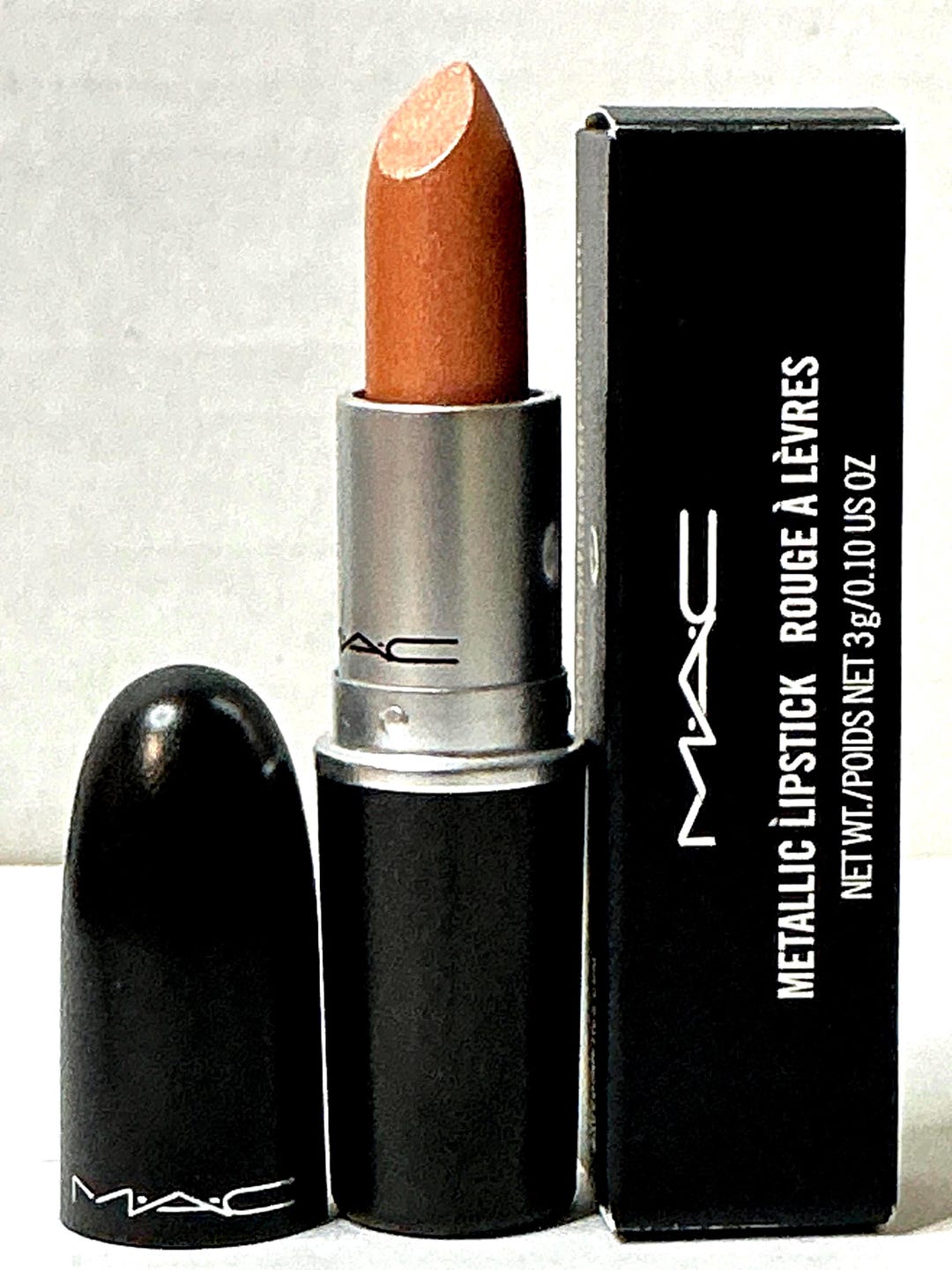 Mac Metallic in Lust Lipstick NIB .1 Oz. - Etsy
