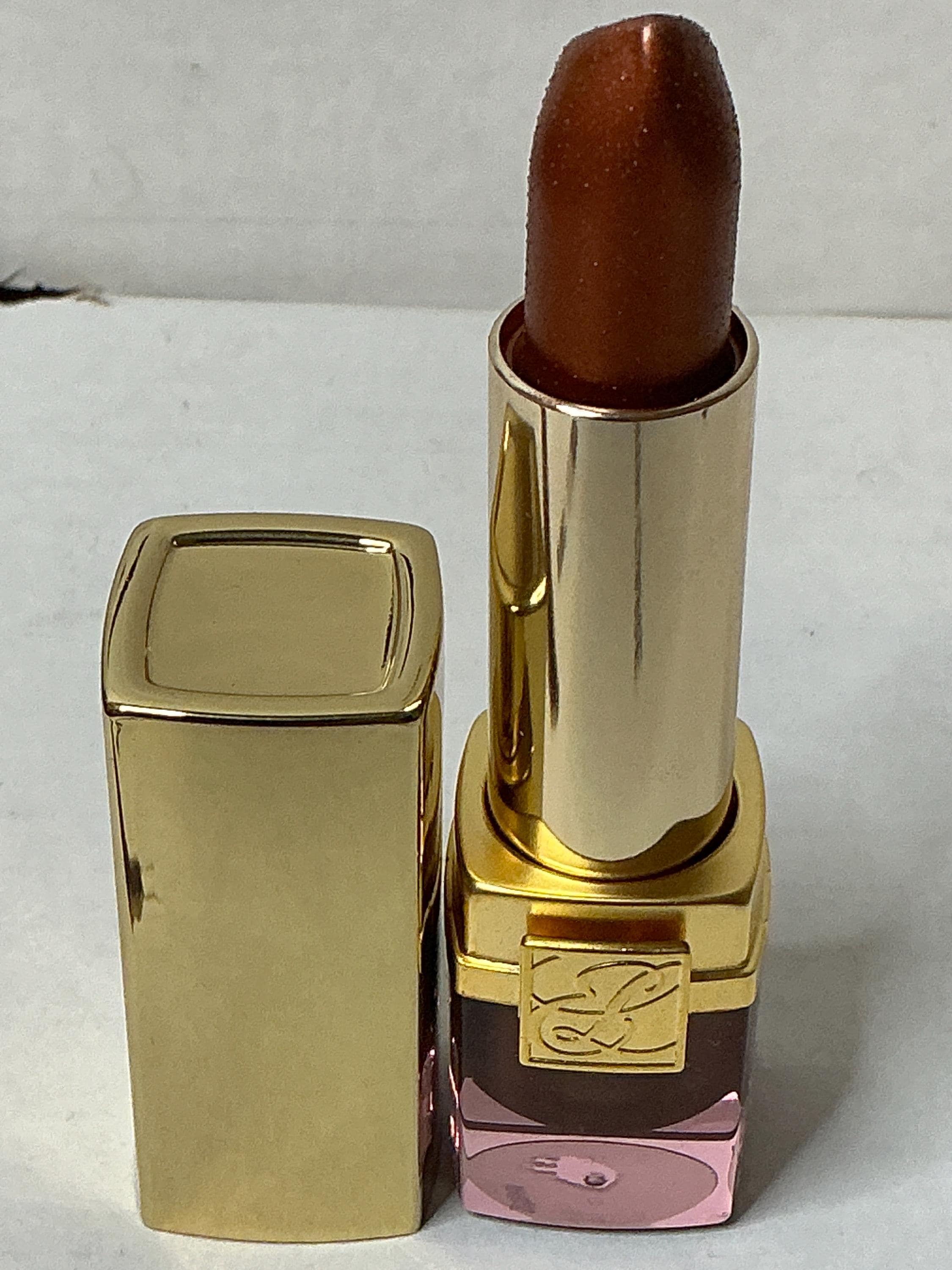 Estee Lauder 510 Vinyl Copper Lipstick NIB .13 Oz. - Etsy
