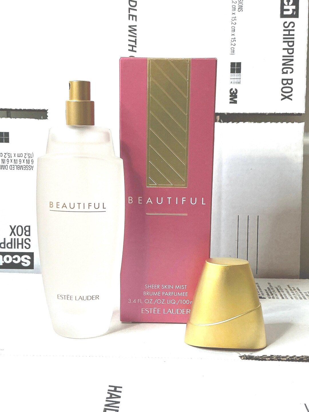 Estee Lauder Beautiful Sheer Skin Mist Brume Parfumee Spray NIB 3.4 Oz ...