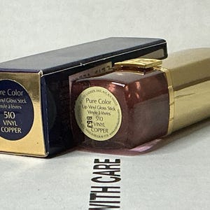 Estee Lauder 510 Vinyl Copper Lipstick NIB .13 Oz. - Etsy