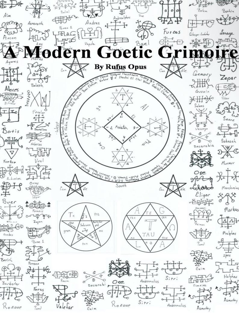 Goetic Grimoire - Etsy