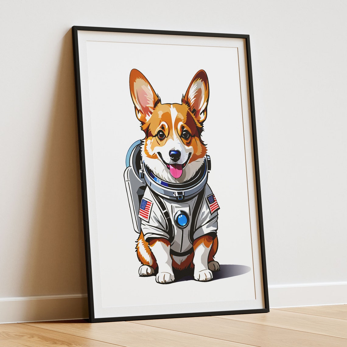 Astronaut Dogs Clipart, 16 PNG Transparent, 300 DPI, Cute Astronaut ...