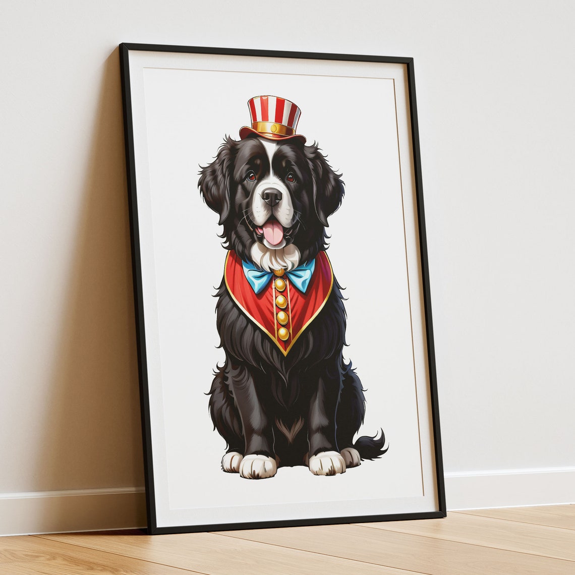 Cute Circus Dogs Clipart, 12 PNG Transparent, 300 DPI, Cute Watercolor ...