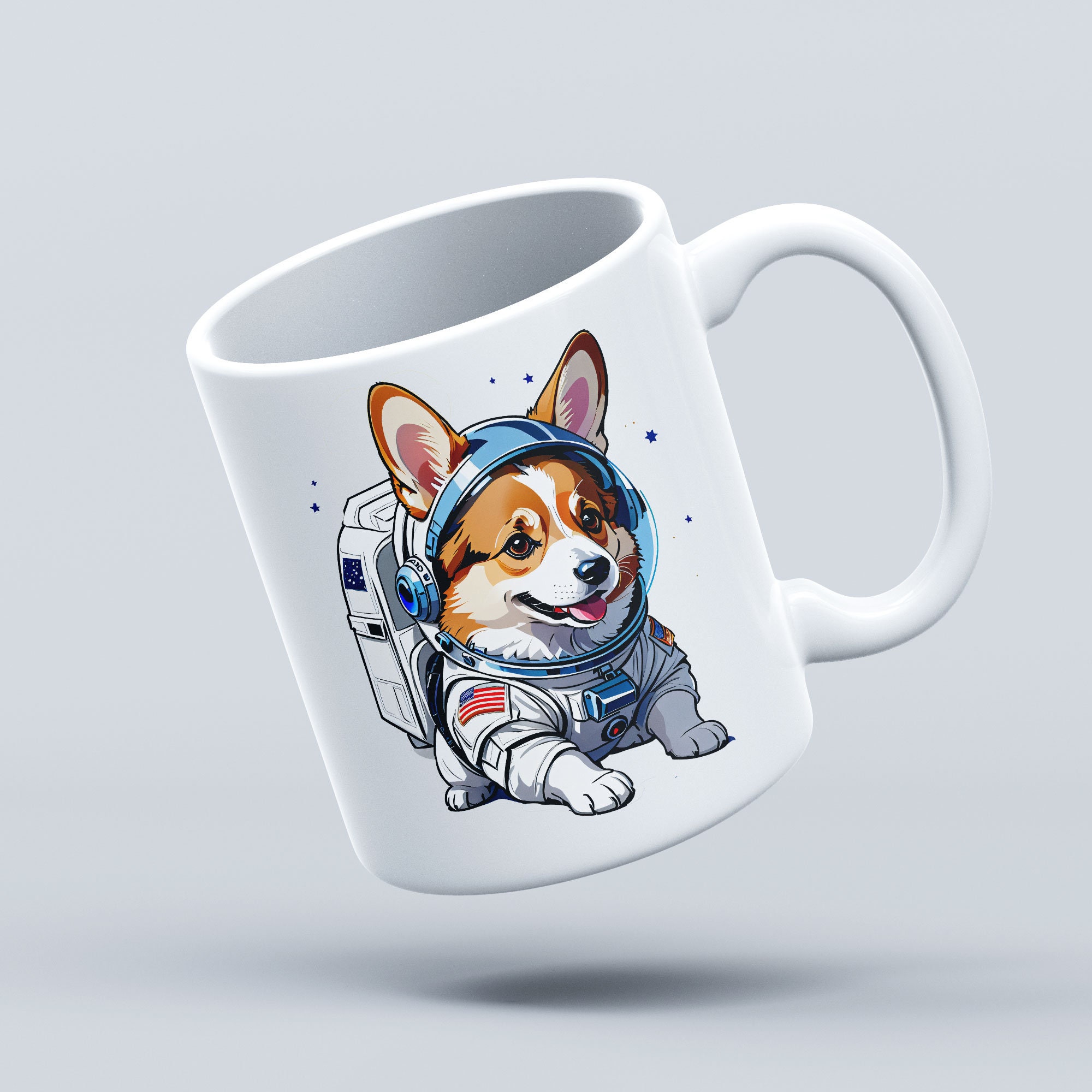 Astronaut Dogs Clipart, 16 PNG Transparent, 300 DPI, Cute Astronaut ...