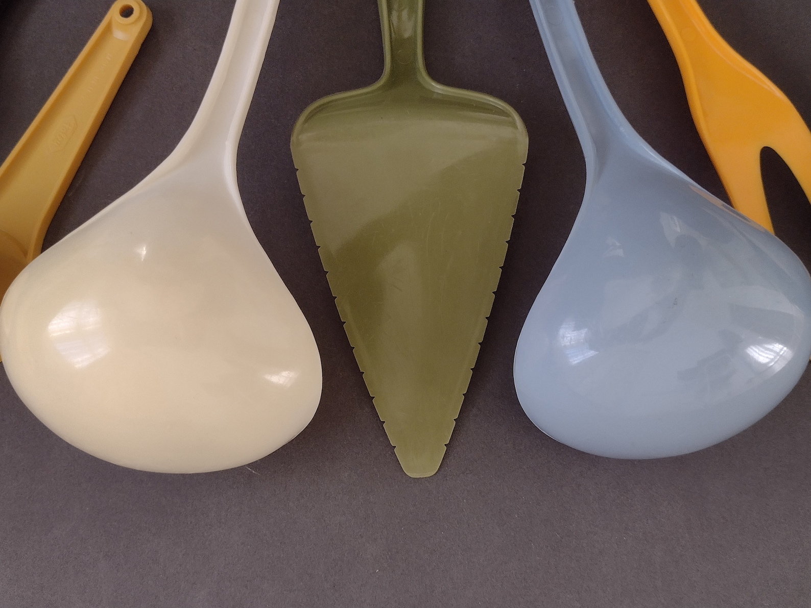 Vintage Foley Plastic Nylon Cook & Serve Utensil: Ladle, Pie Wedge ...