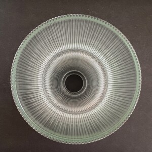 Rare Antique Lamp Shade No. 2070, Round Ribbed Prismatic Glass ...