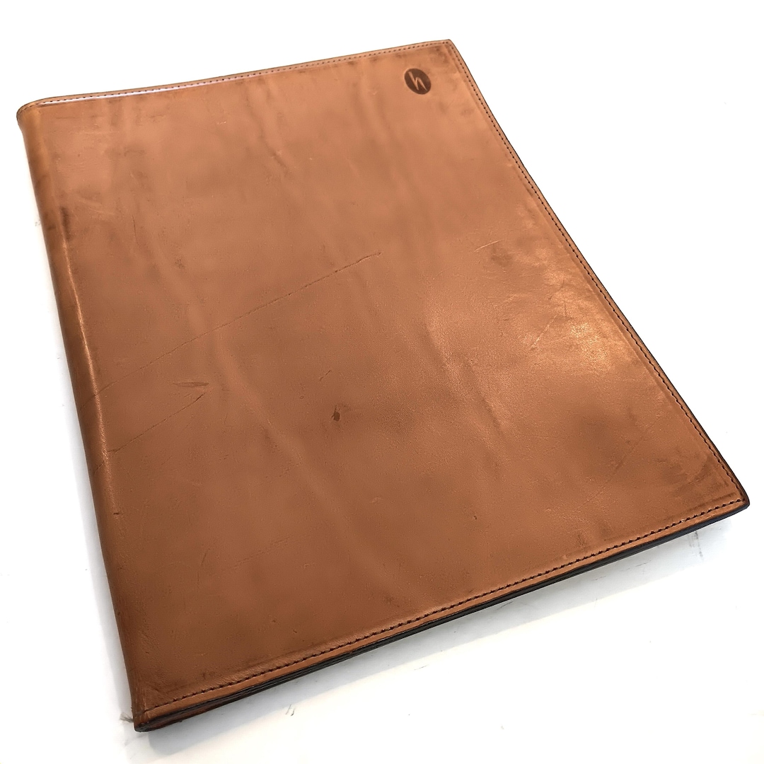 Vintage 1980s Hartmann Leather Executive Writing Folio: Letter Size ...