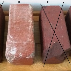 Hand Made Antique Buffalo Block Kansas Red Brick Street | Etsy