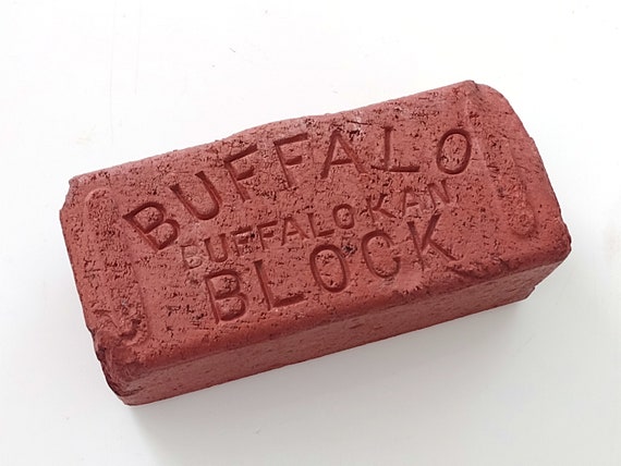Hand Made Antique Buffalo Block Kansas Red Brick Street - Etsy