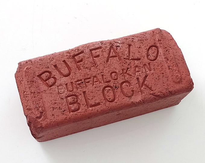 Hand Made Antique Buffalo Block, Kansas Red Brick Street Paver ...