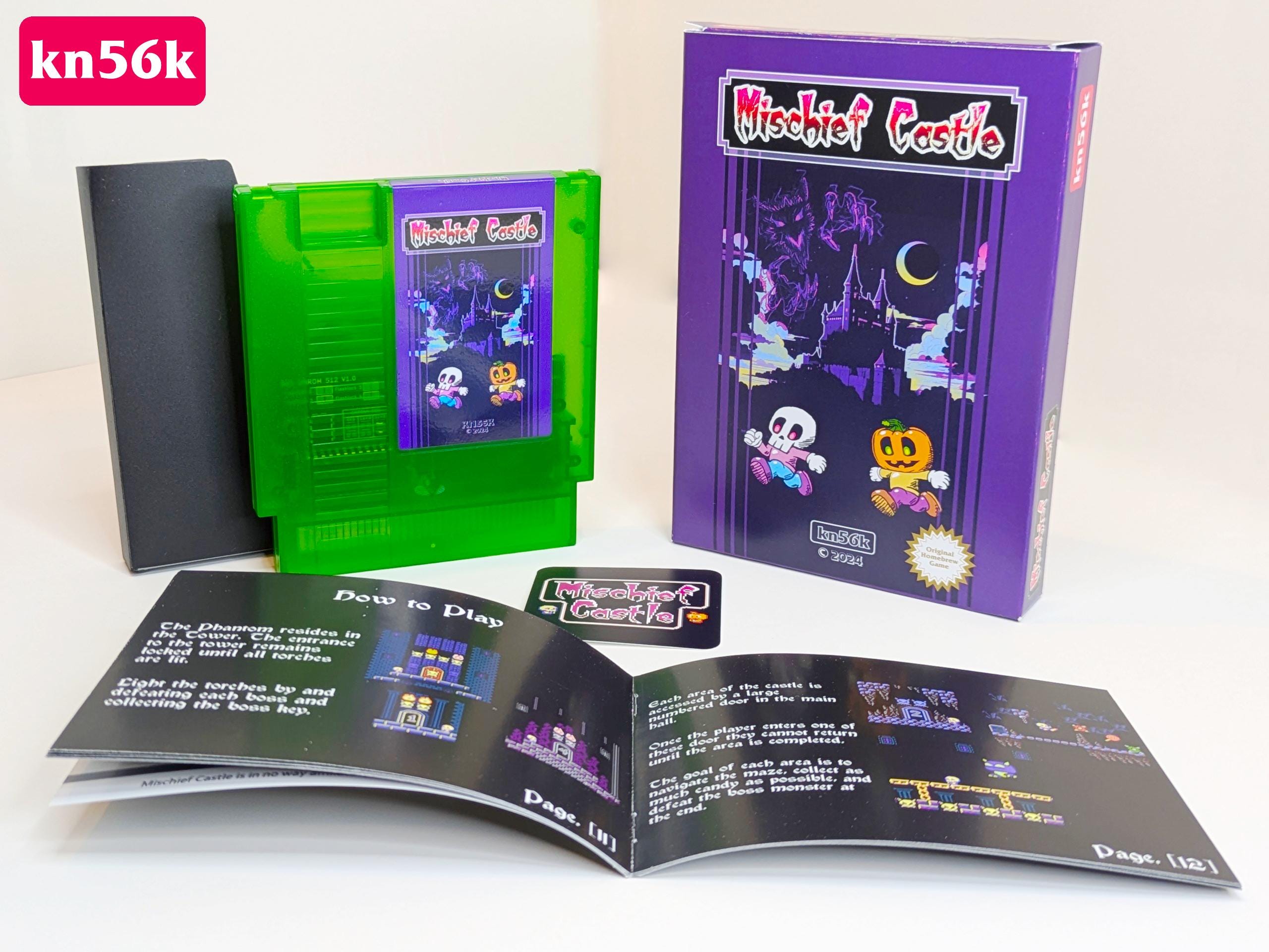 Mischief Castle - NES Cartridge - Etsy