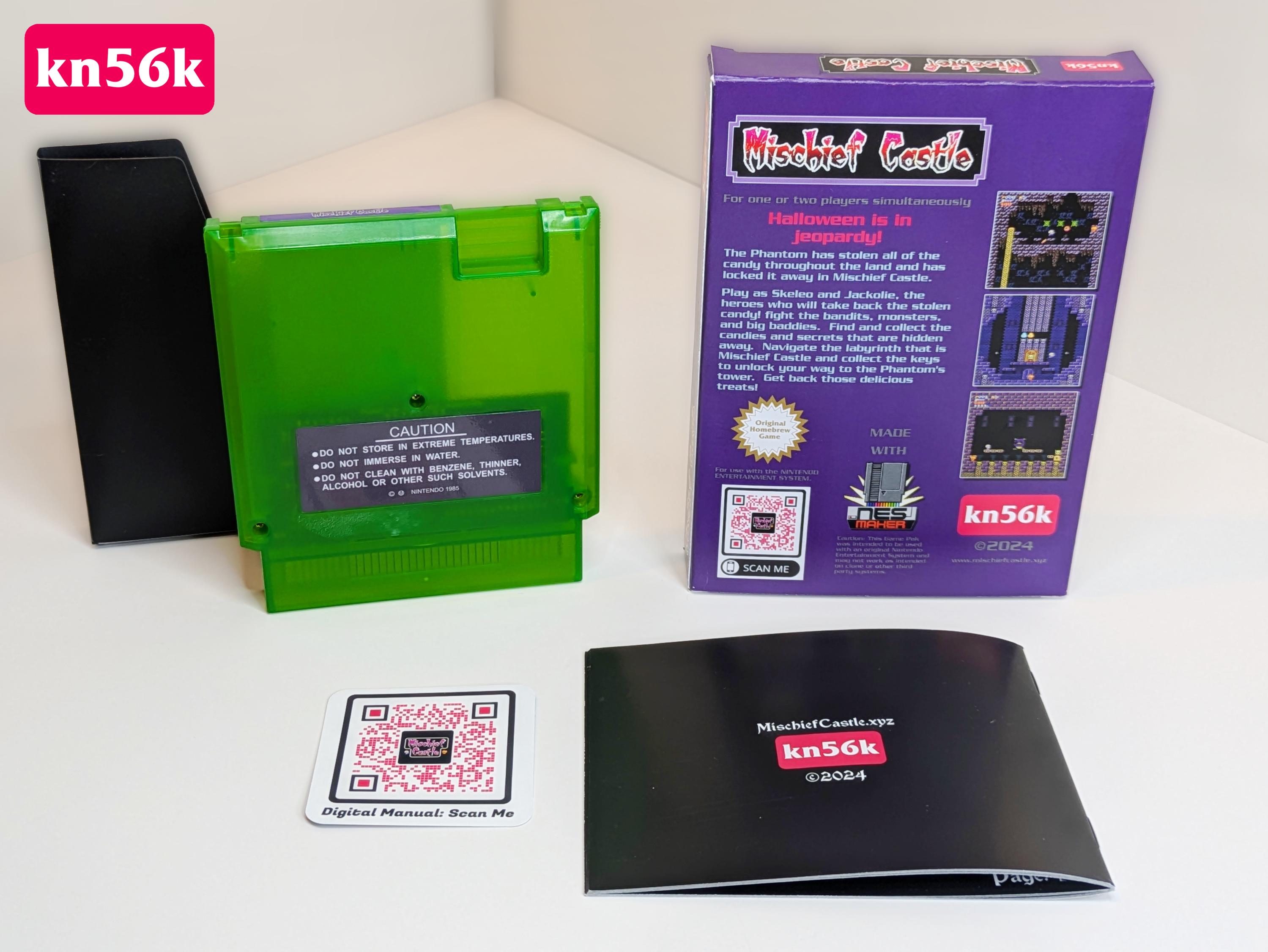 Mischief Castle - NES Cartridge - Etsy