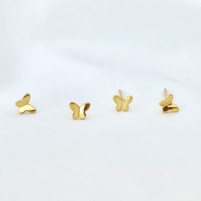 Butterfly Earrings - Etsy