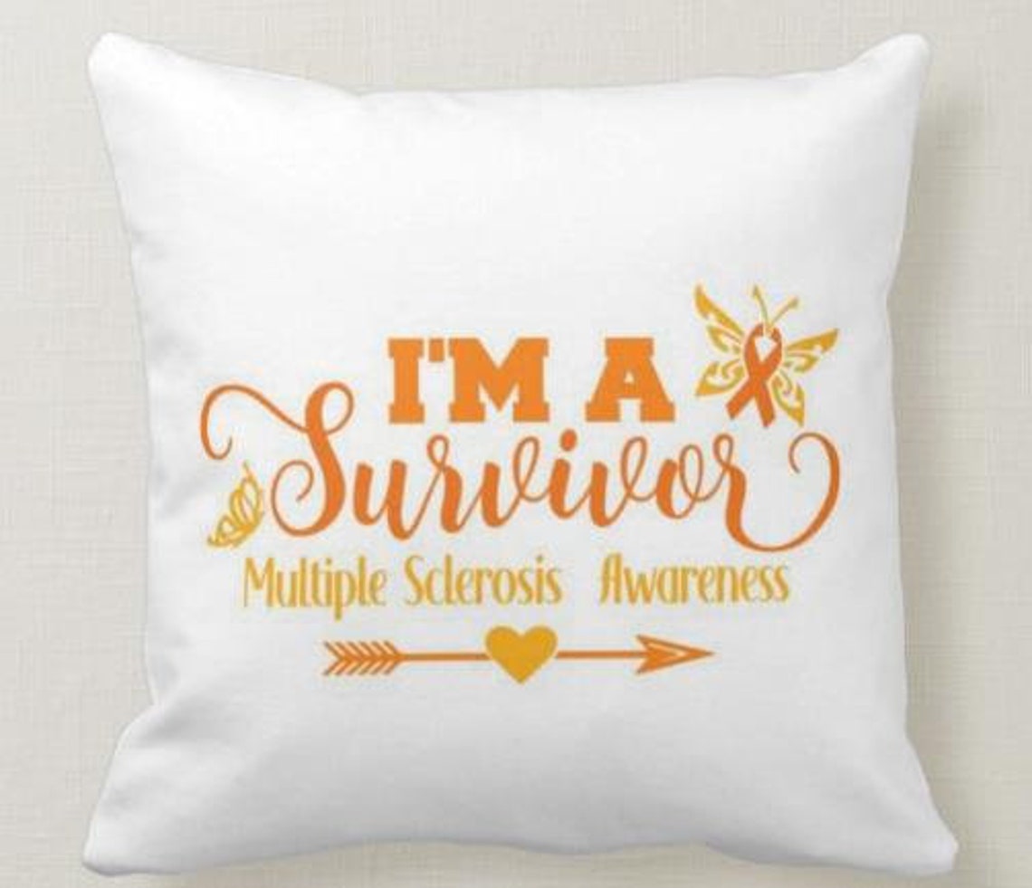 Multiple Sclerosis Warrior Survivor 2 Svg Files Cut File Silhouette ...