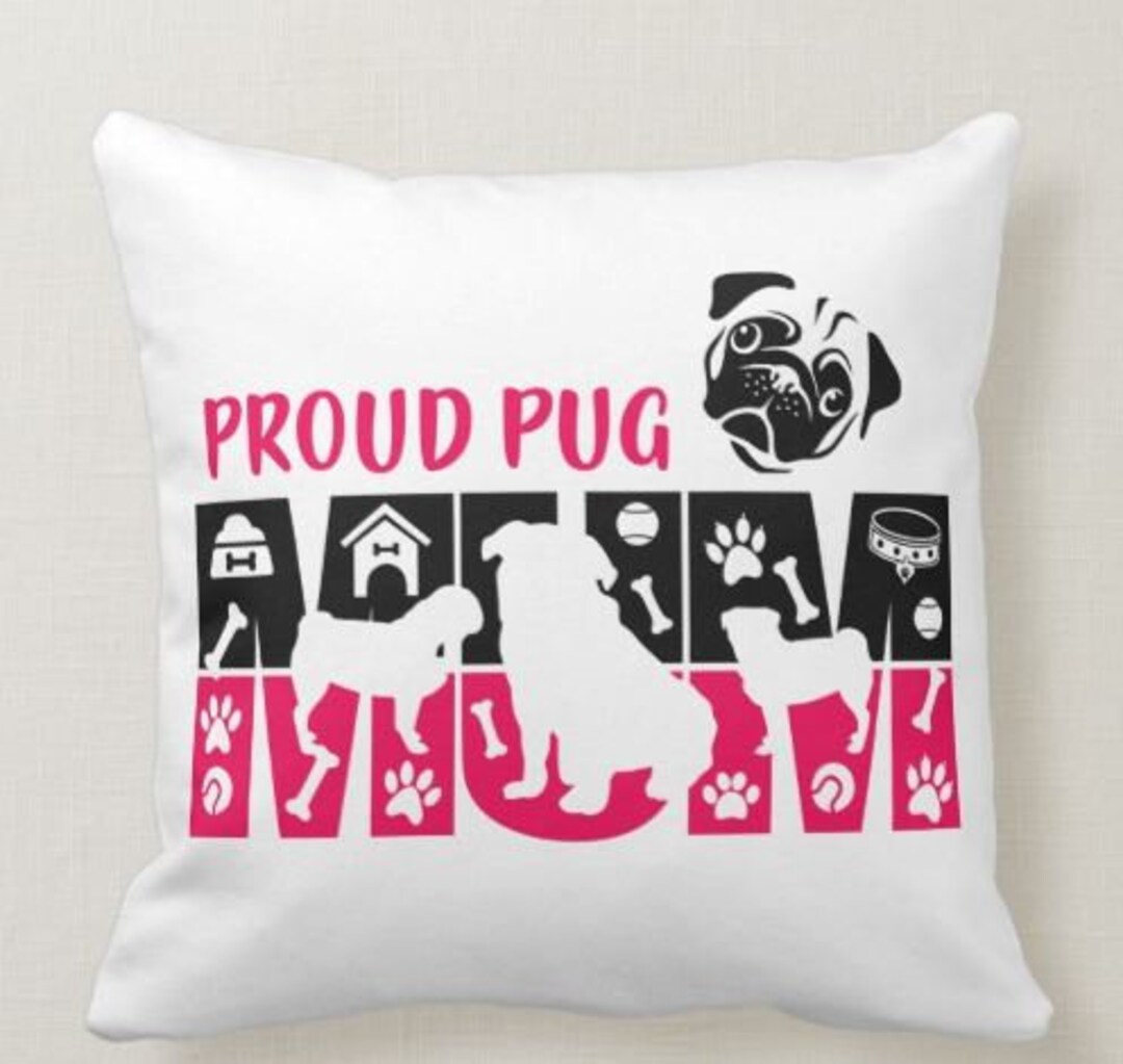 Living That Pug Life Svg Proud Pug Mum Svg, Chinese Pug, Dutch Mastiff ...