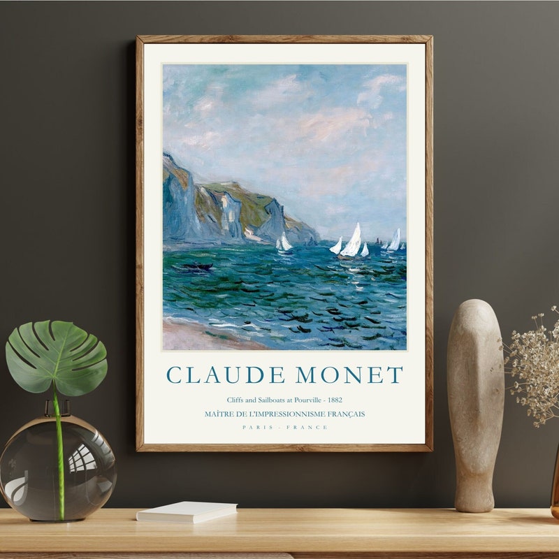 Claude Monet Poster - Etsy