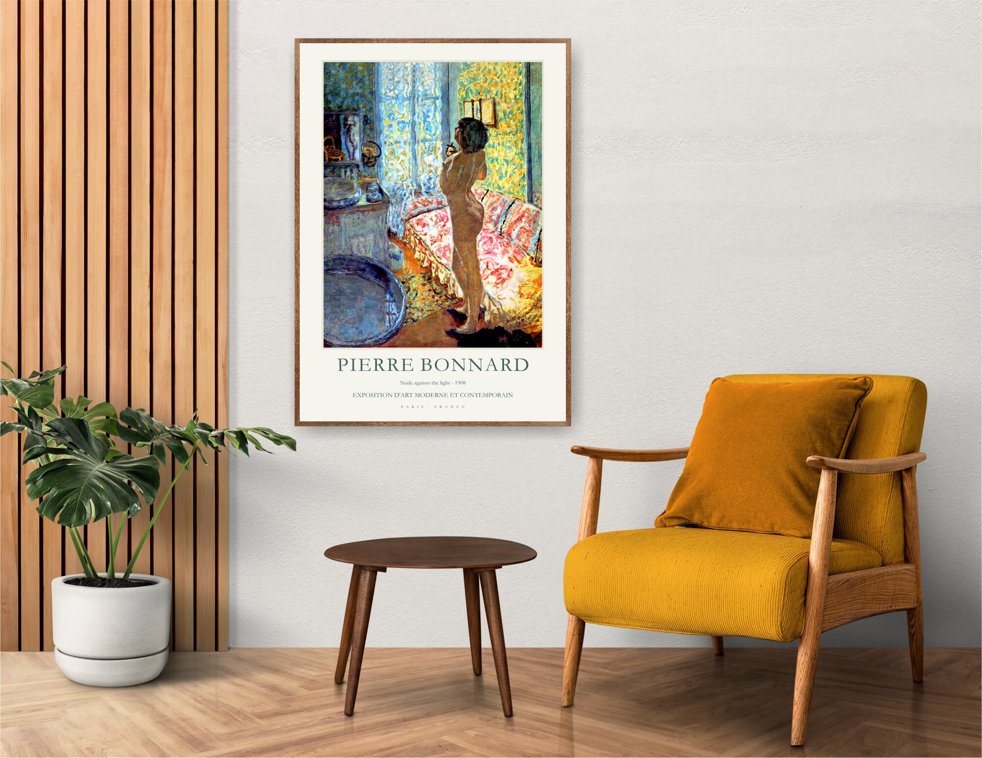 French Poster Print Modern Exhibition Gallery Wall Art - Etsy