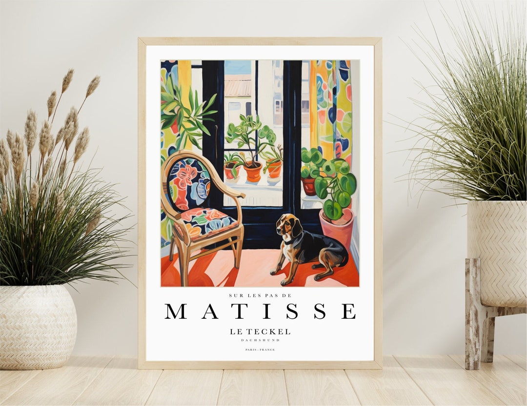 Dachshund Exhibition Poster, Dog Print, Museum Quality Wall Art ...