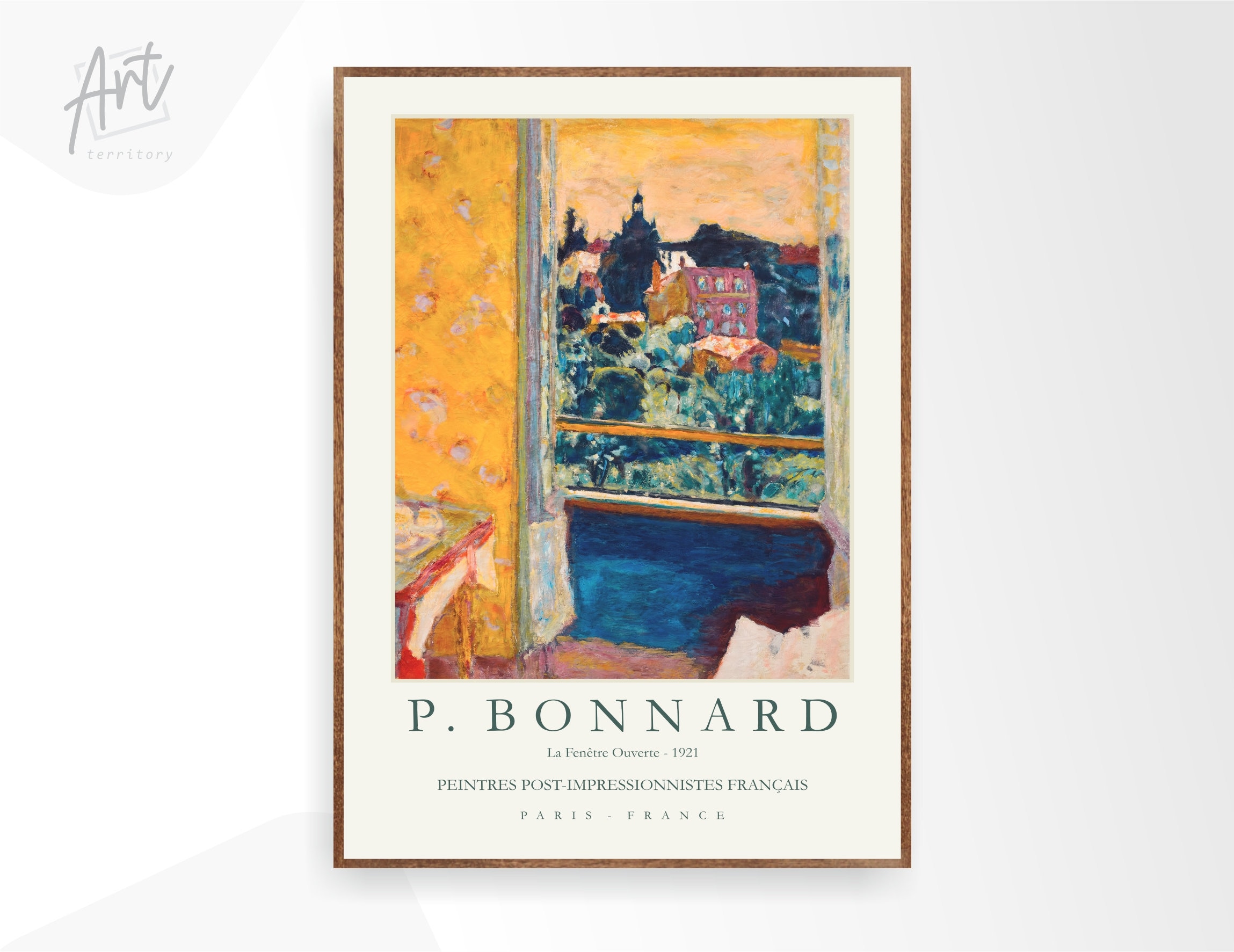 Pierre Bonnard Modern Art Print Mid Century Poster Gallery - Etsy
