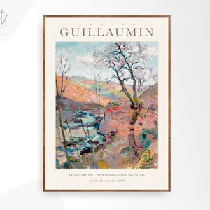 Guillaumin Gallery Wall Art, Museum Exhibition Poster Print - Etsy