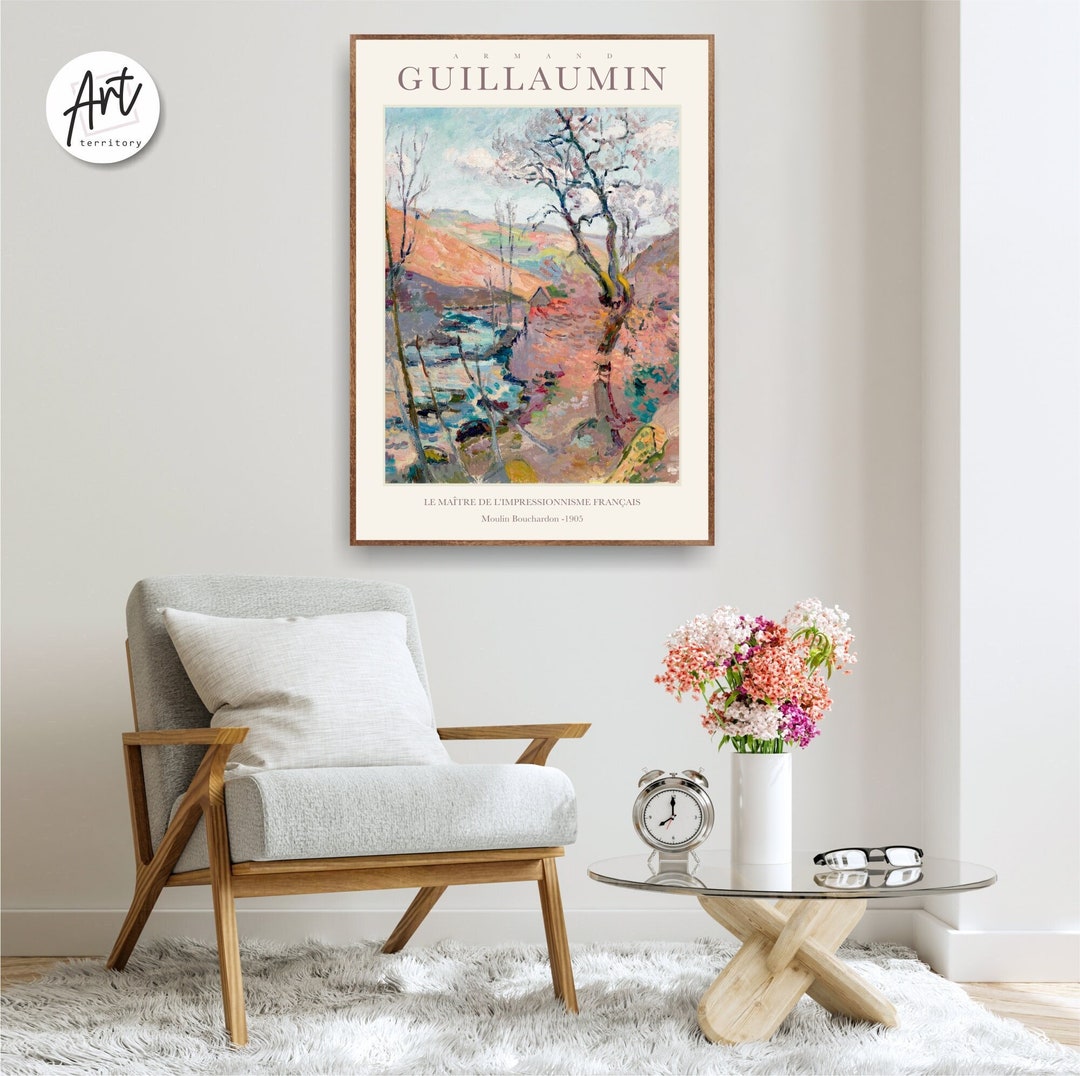 Guillaumin Gallery Wall Art, Museum Exhibition Poster Print - Etsy