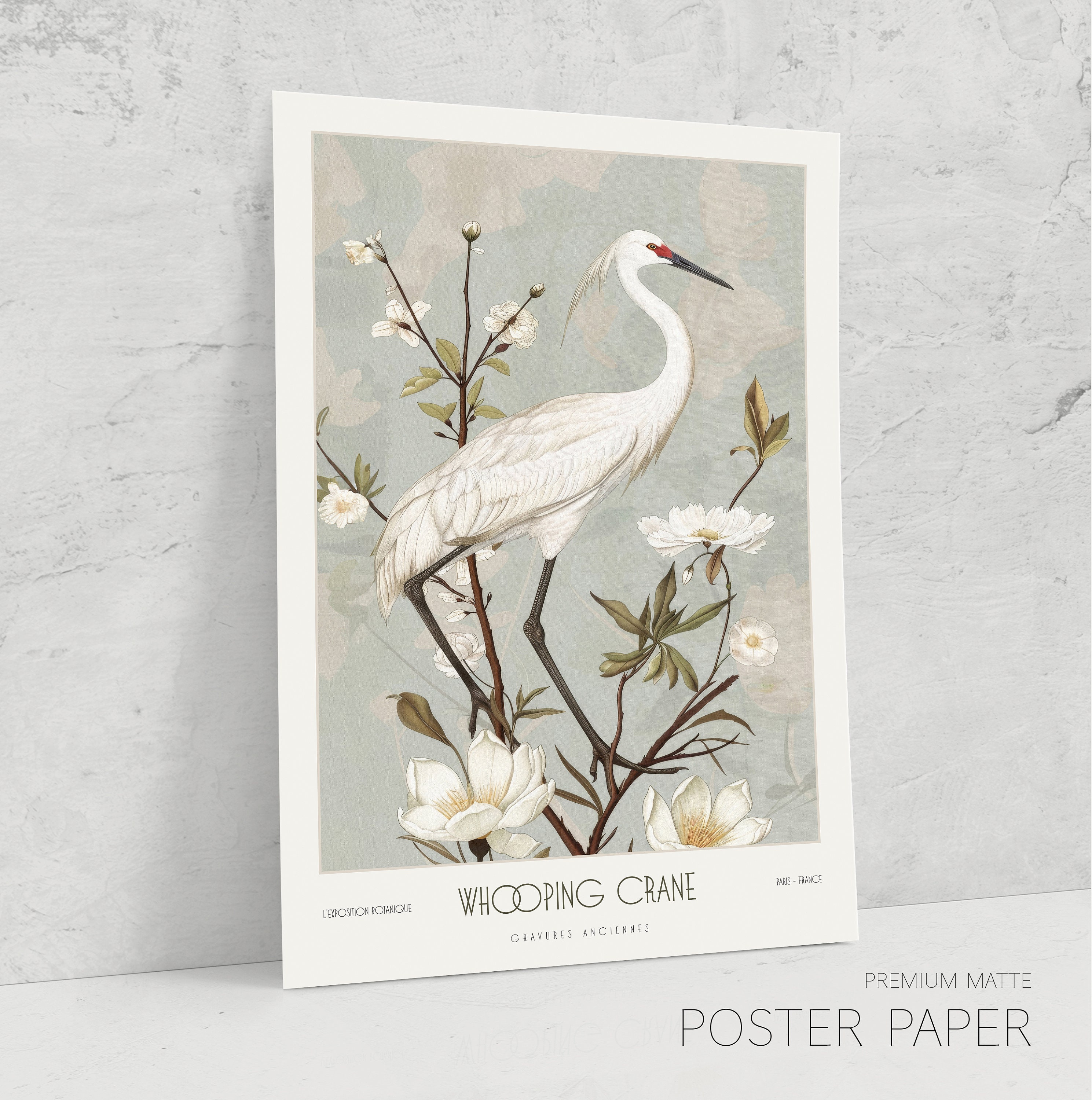 Crane Poster Print, William Morris Poster, William Morris Print, Trendy ...