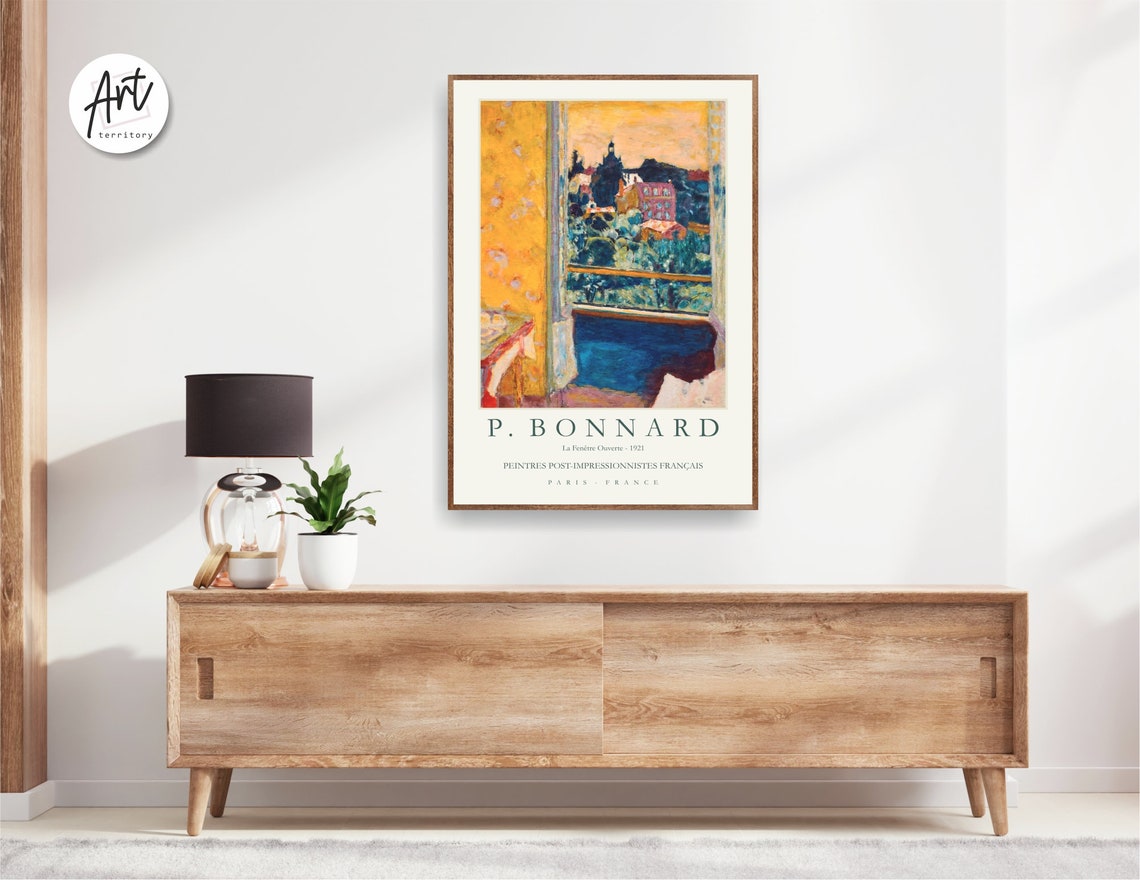 Pierre Bonnard Modern Art Print, Mid Century Poster, Gallery Wall Art ...