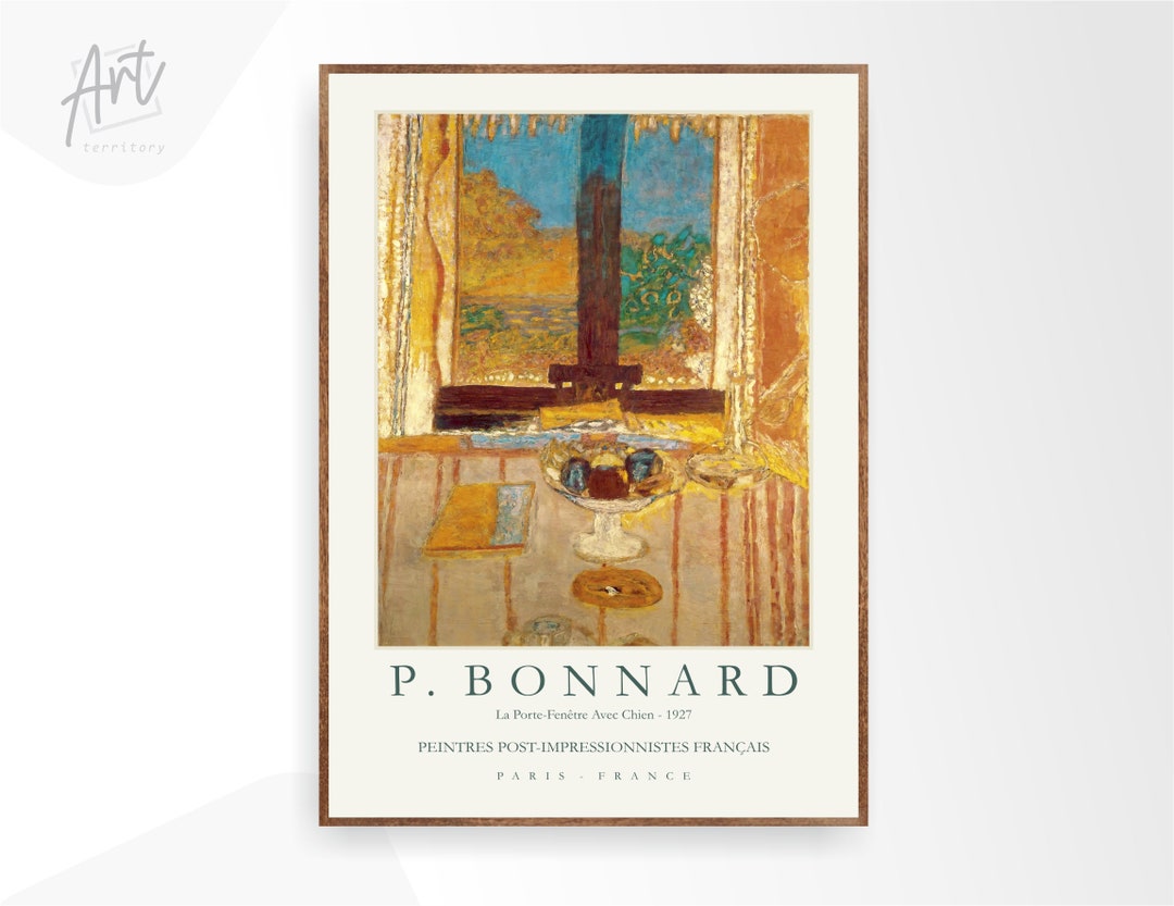 Pierre Bonnard - Modern Gallery Wall Art Print Mid Century Poster ...