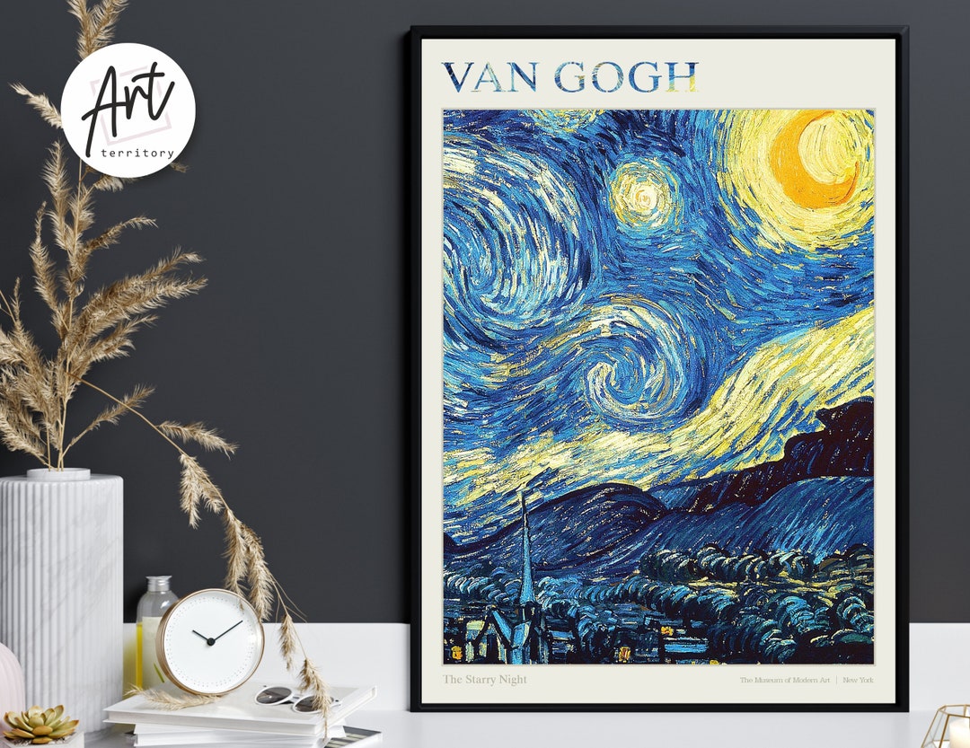Van Gogh Museum Poster Print Gallery Wall Set - Etsy