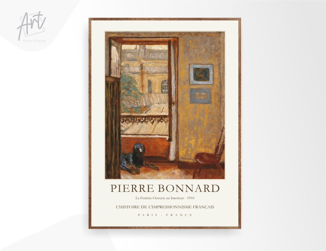 Pierre Bonnard - Gallery Wall Art Modern Print Mid Century Poster ...