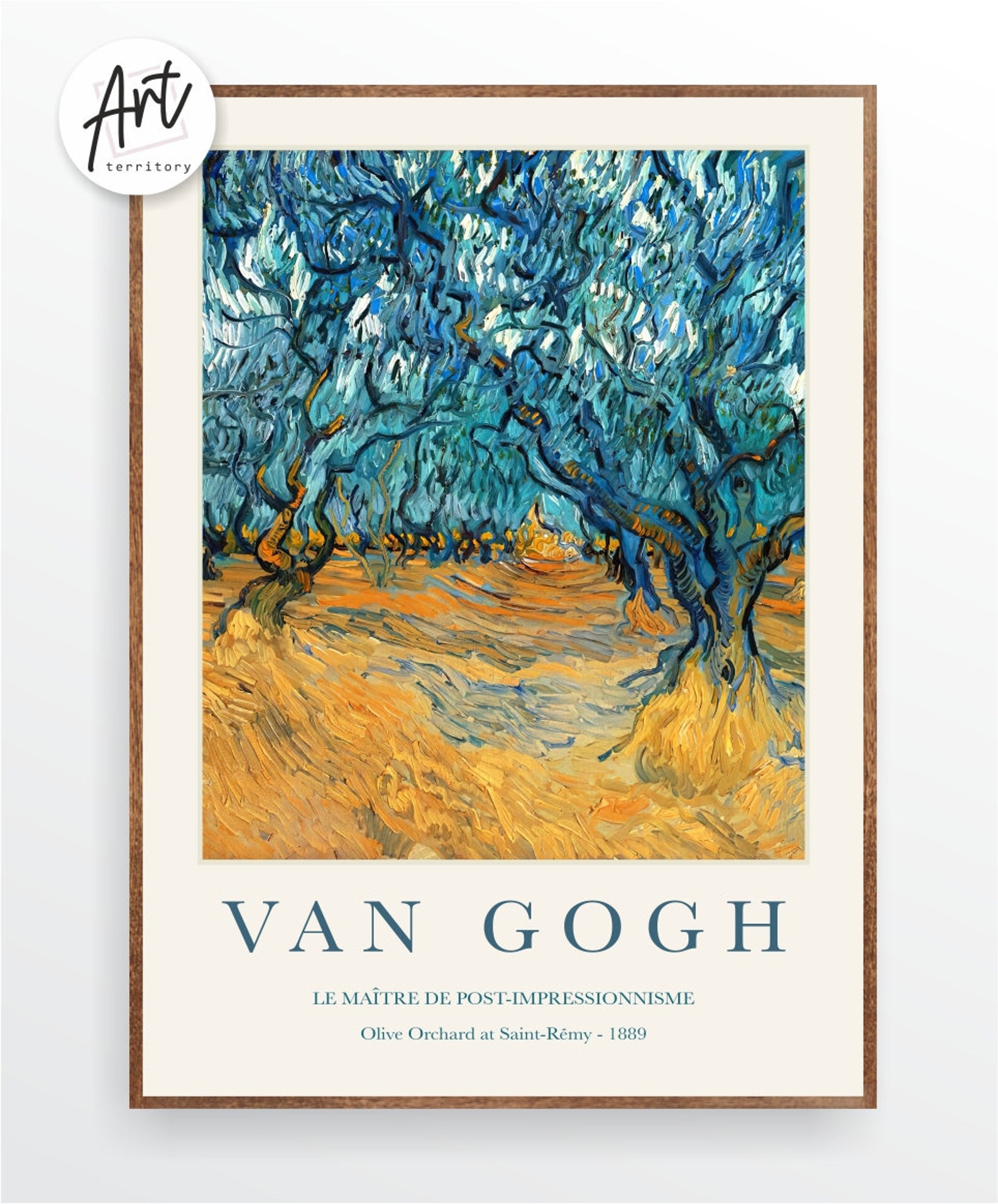 Van Gogh Set of 3 Poster Prints Gallery Wall Art Exhibition Paintings ...