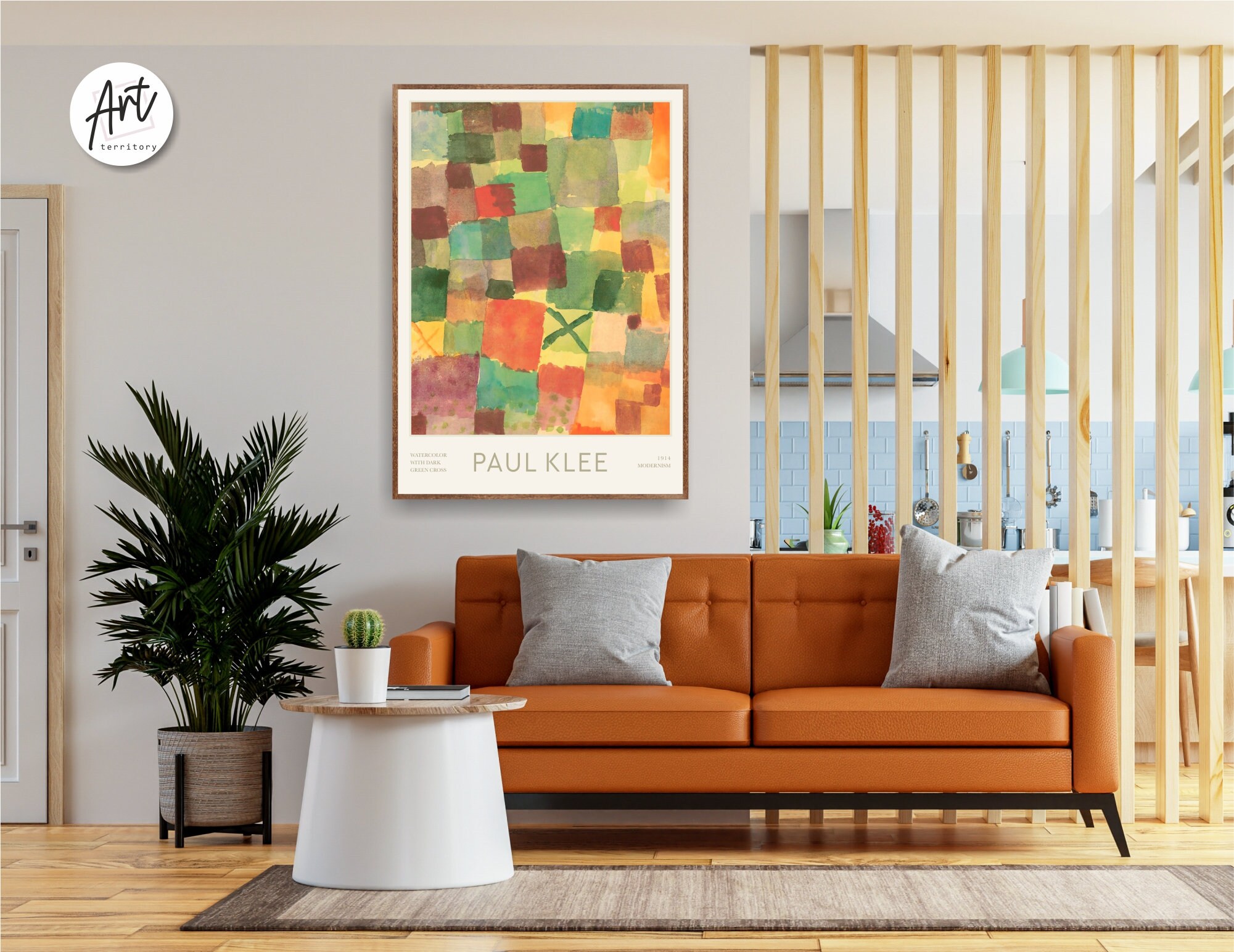 Paul Klee Exhibition Museum Poster, Modern Wall Art, Cubism Art Style ...
