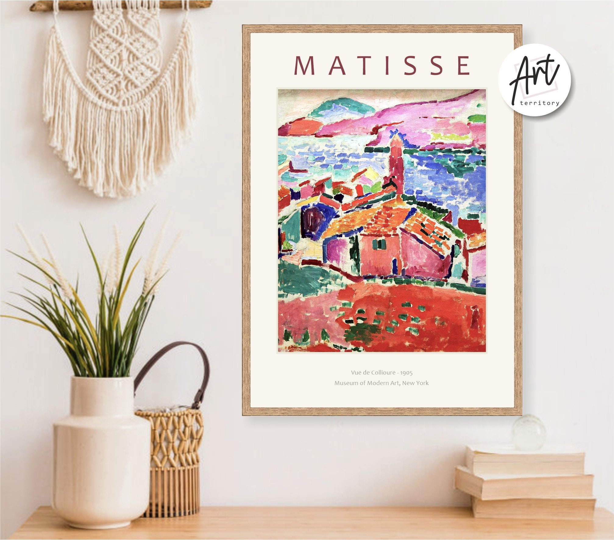Matisse Exhibition Poster Print Gallery Wall Art Set - Etsy
